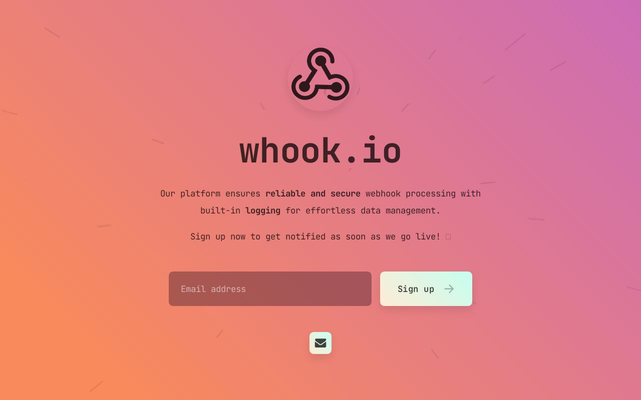 whook.io - effortless webhook processing